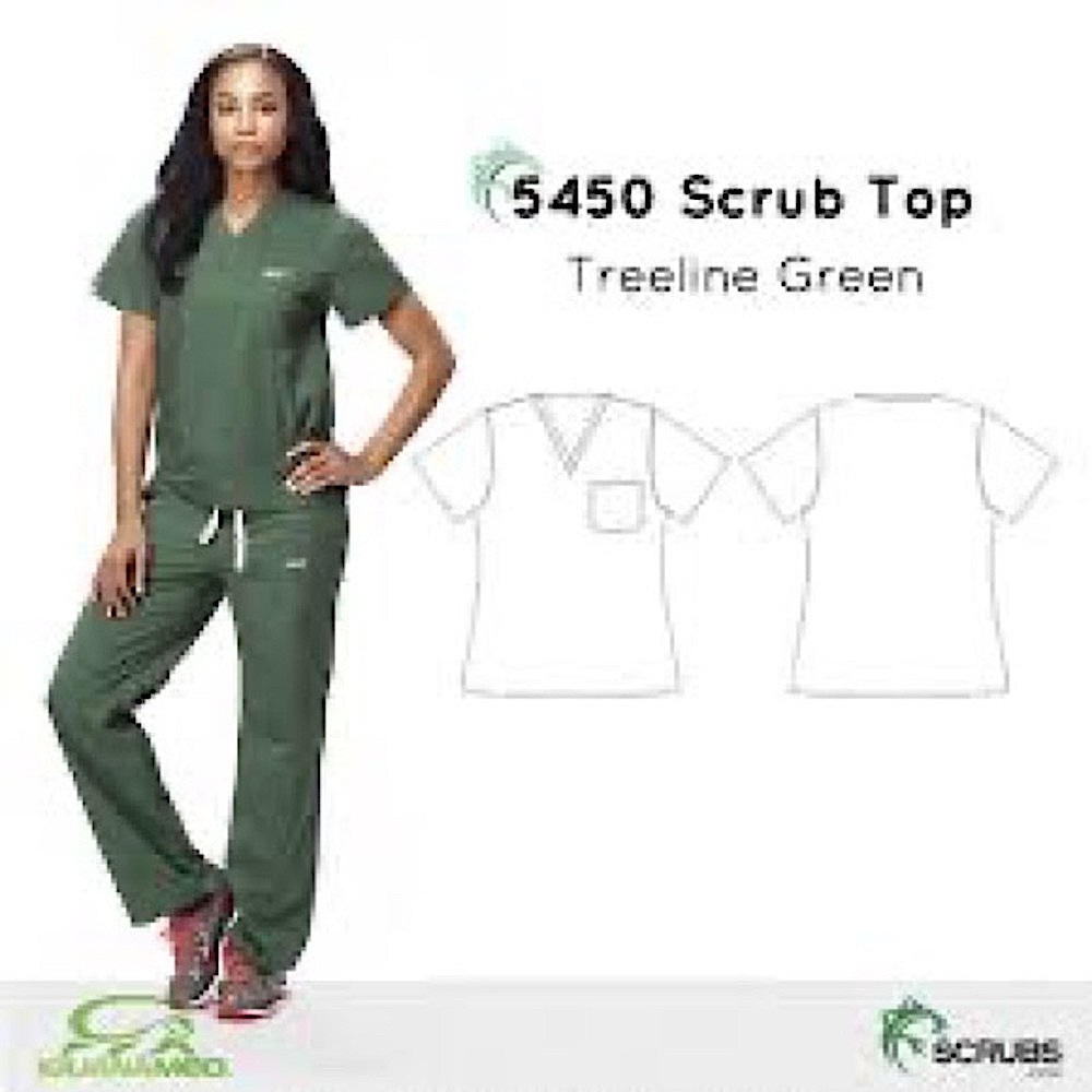 Iguana Med Stretch Hospital Scrubs Set S Top + Xs Bot… - Gem